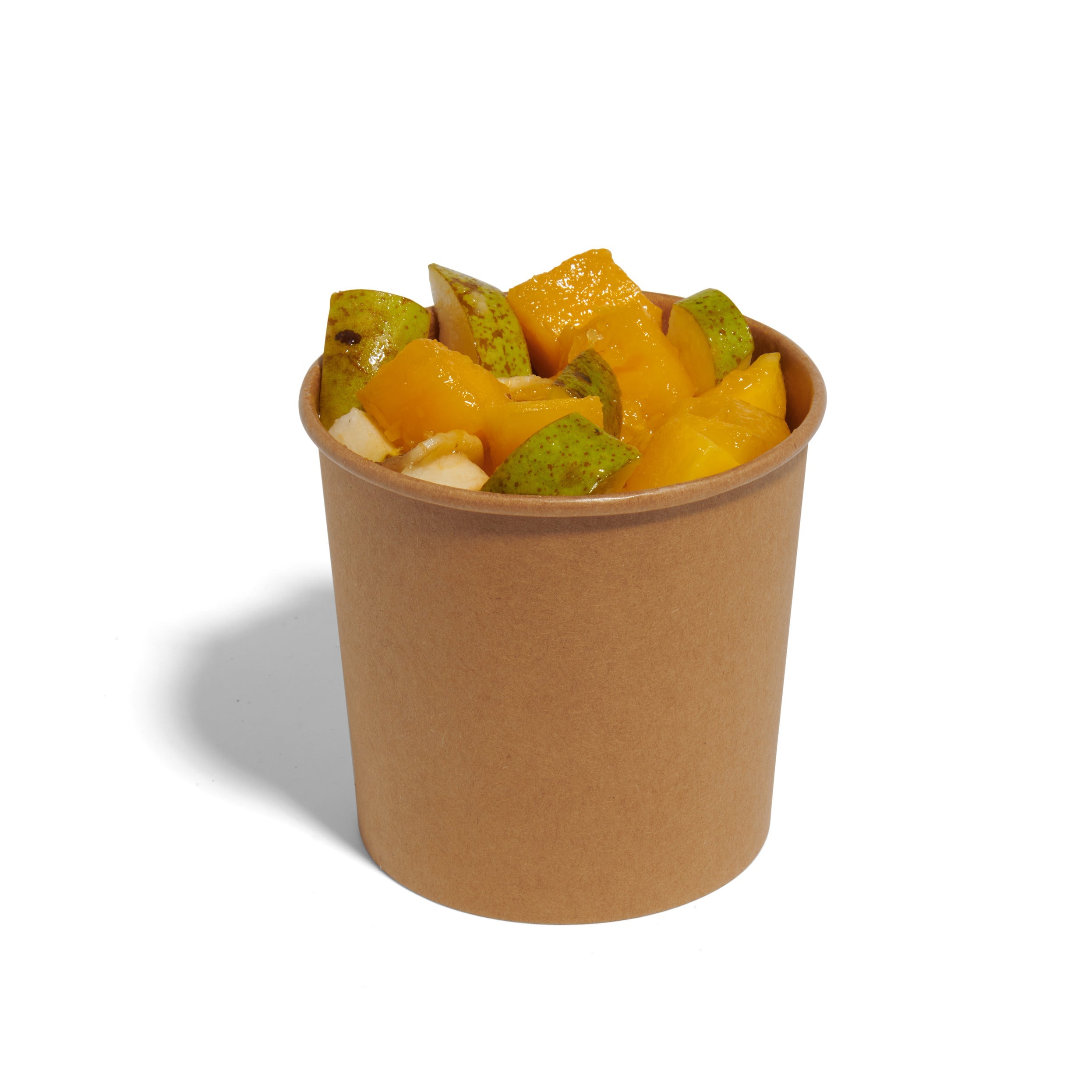 500x 26oz Kraft Paper Food, Soup Container Bowl - Takeaway Pots / Tubs