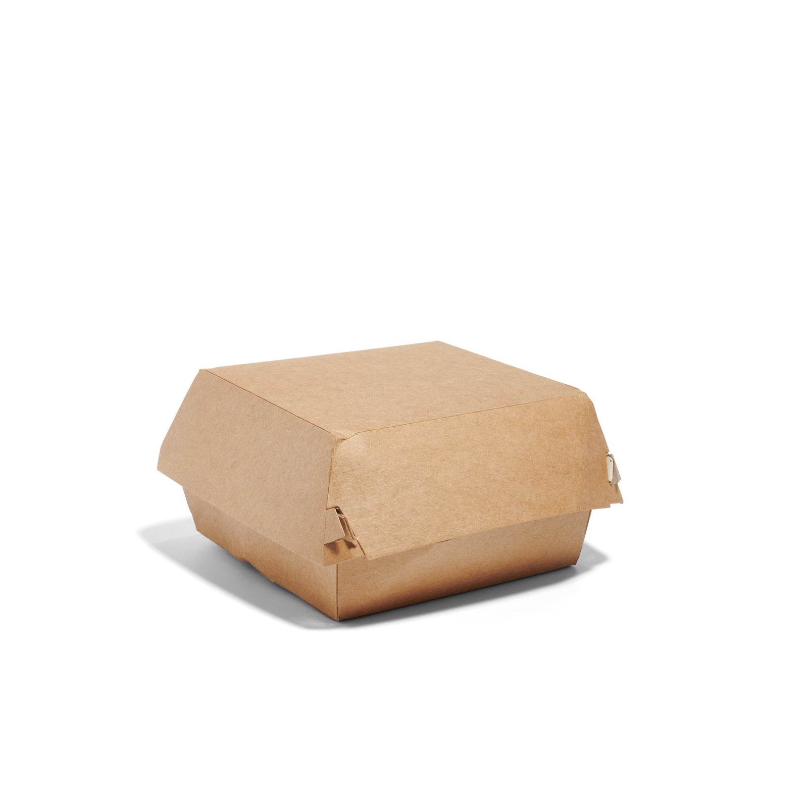 250x Standard Kraft Clamshell Burger Takeaway Paper Food Box ...